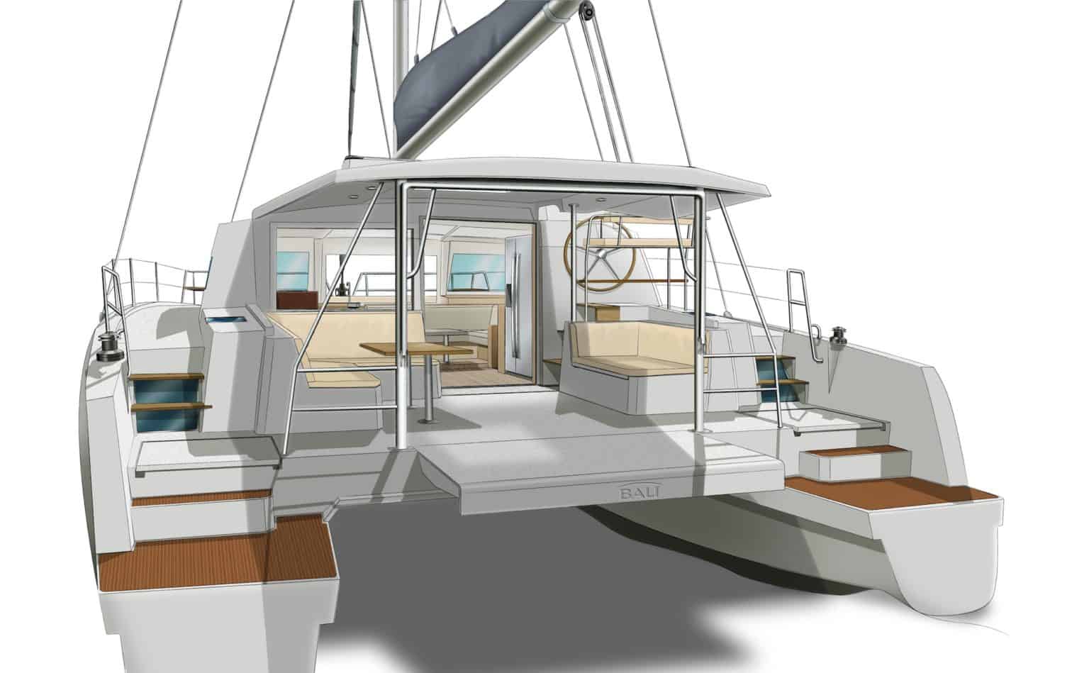 Bali 4.5 Catamarans Introduction | The Catamaran Gurus
