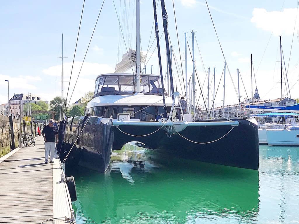 Lagoon 77 Catamaran, Mana Kai, Launched in Bordeaux! | The Catamaran Gurus